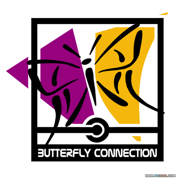 Butterfly Connection Logo, image, download logo | LogoWiki.net