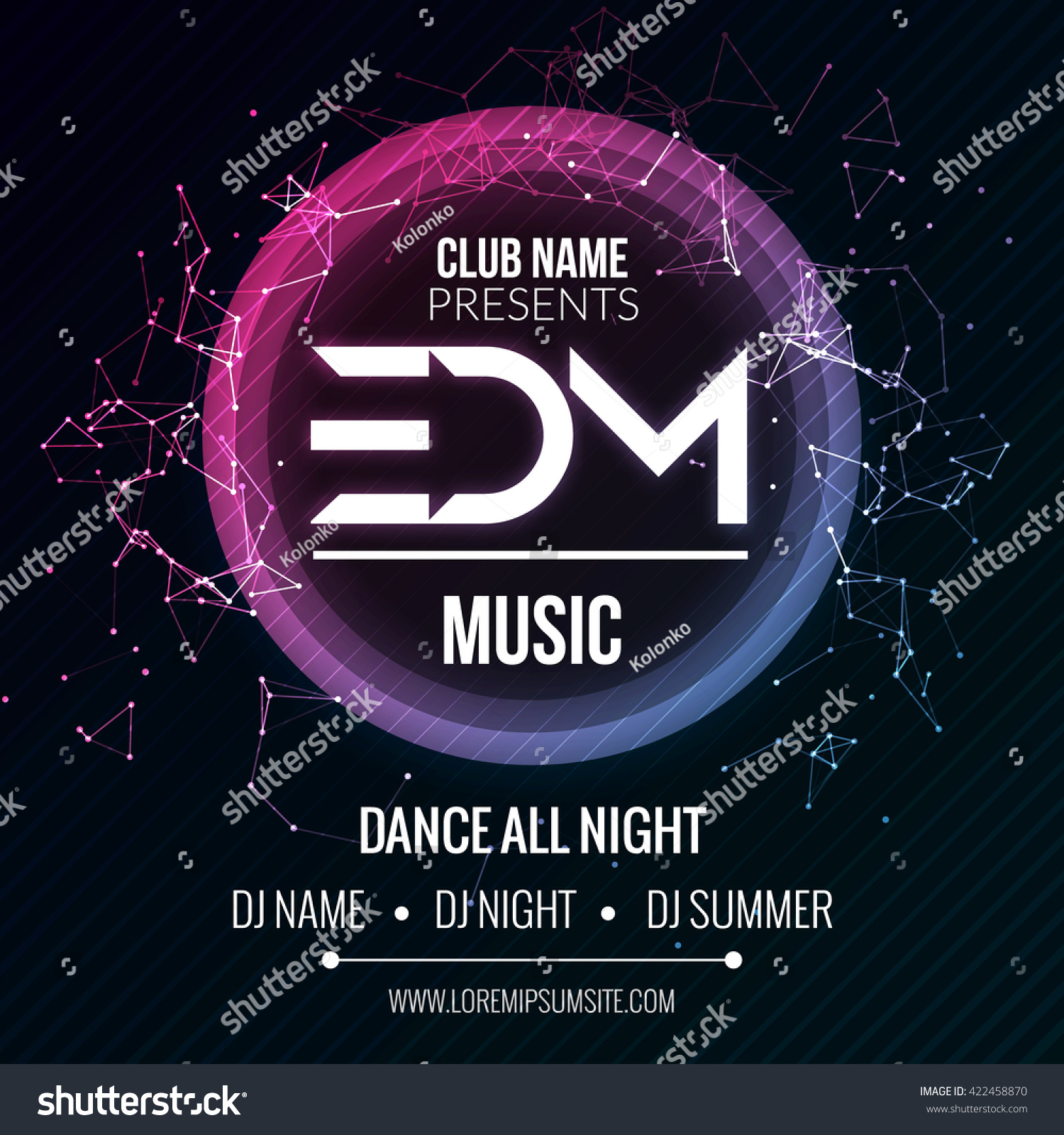 MUSIC NIGHT CLUB Logo Template, image, download logo | LogoWiki.net