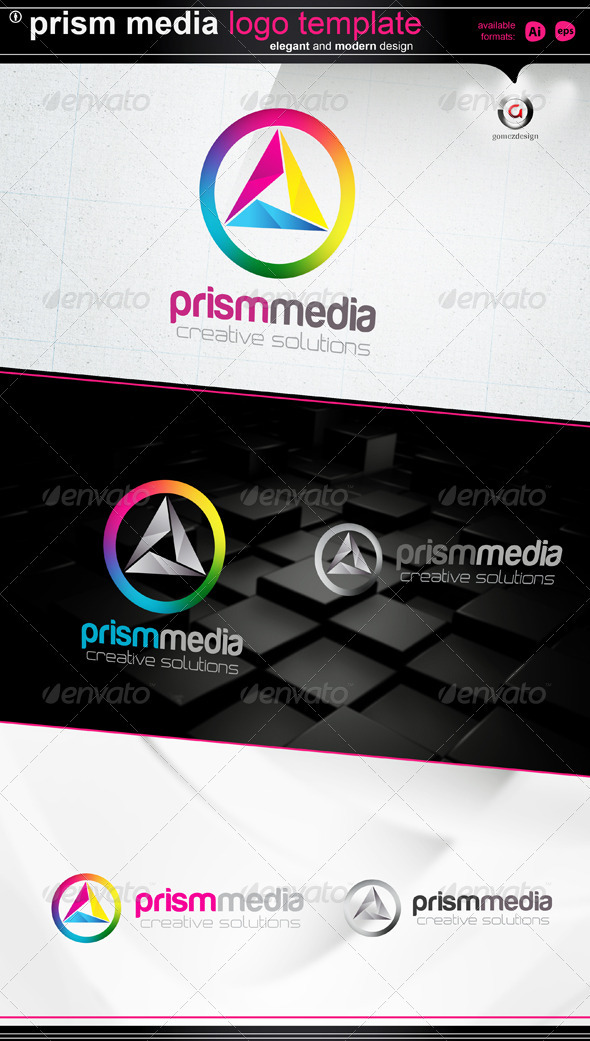 Prism Multimedia Logo, image, download logo | LogoWiki.net