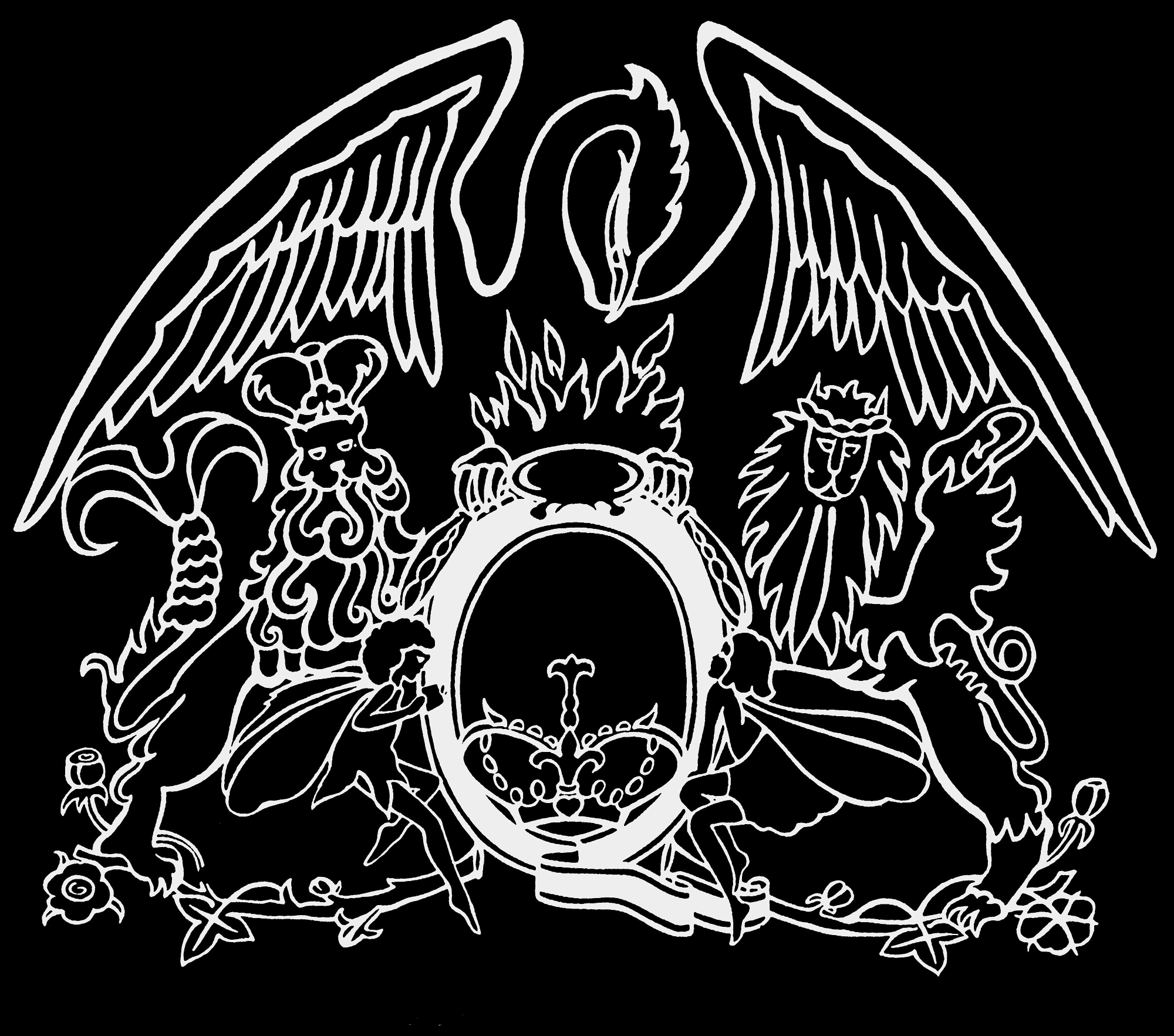 Queen Crest (Original) Logo, image, download logo | LogoWiki.net