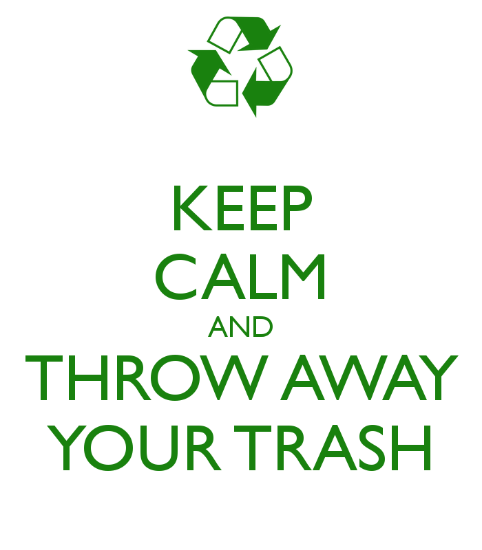Throw Away Your Trash Logo, image, download logo | LogoWiki.net