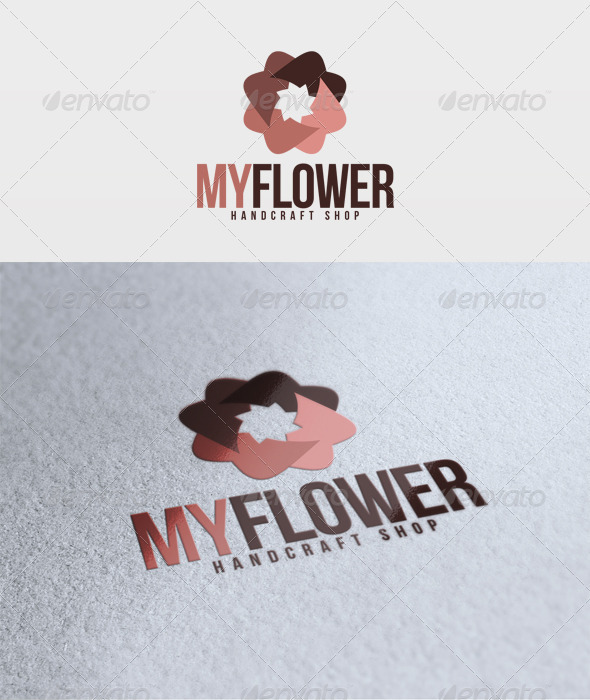My flower Logo, image, download logo | LogoWiki.net